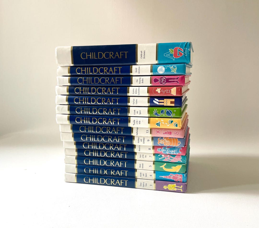 Vintage 1990’s Set of Childcraft Books / 14 Books - Etsy