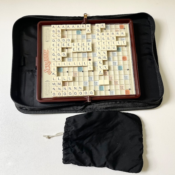 Travel Scrabble - Etsy