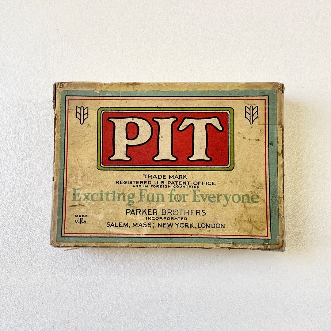Vintage 1904 Pit Card Game - Etsy