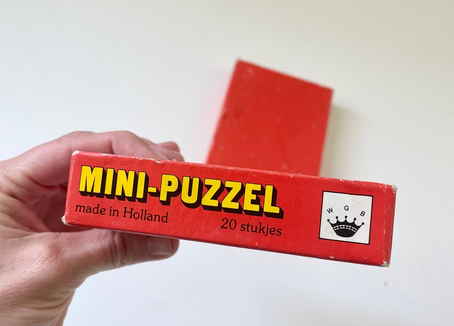 RARE Vintage 20 Piece Mini Puzzel Made in Holland Complete Puzzle Set ...