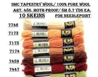 Needlepoint yarn | Etsy