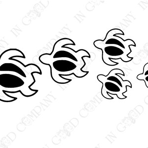 Personalized Sea Turtle Family Decal YOUR COLOR CHOICE for Your Car or ...