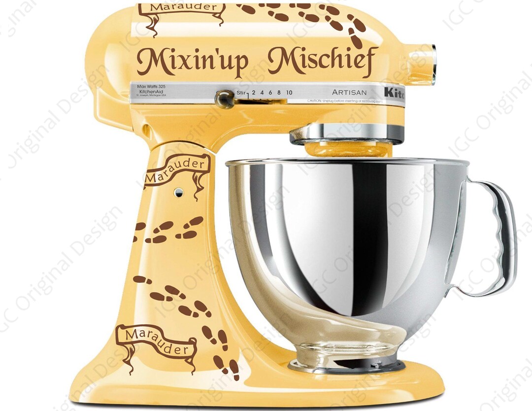 Mixin'up Mischief Decal Kit - YOUR COLOR CHOICE - for Your Kitchen ...