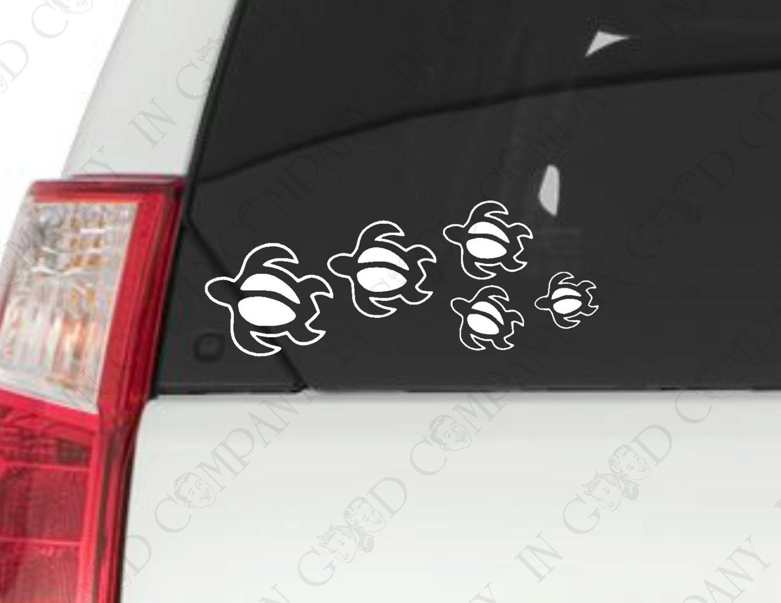 Personalized Sea Turtle Family Decal - YOUR COLOR CHOICE for Your Car ...