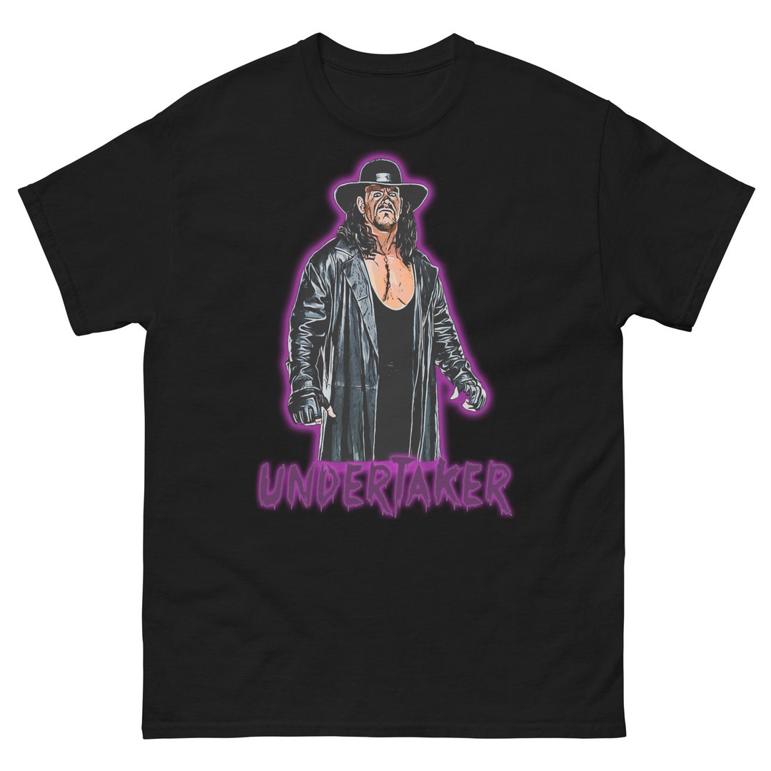 The Undertaker Tshirt Wrestling Tee 90s Tee - Etsy