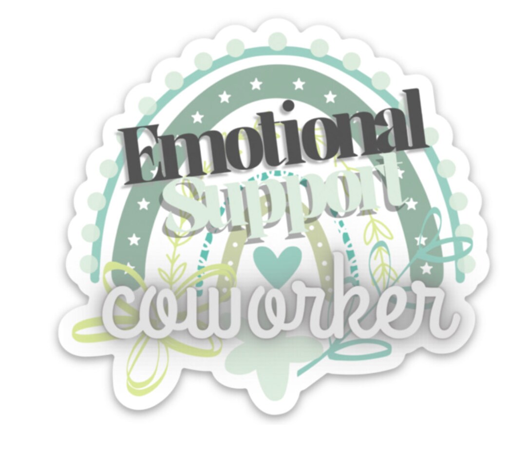 Emotional Support Coworker - Etsy