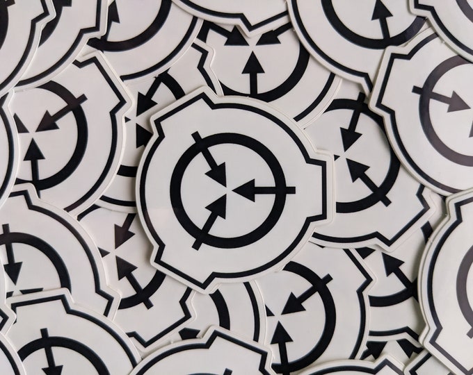 SCP Logo, 2 Inch Black on Transparent Bg, Die-cut Vinyl Sticker - Etsy ...