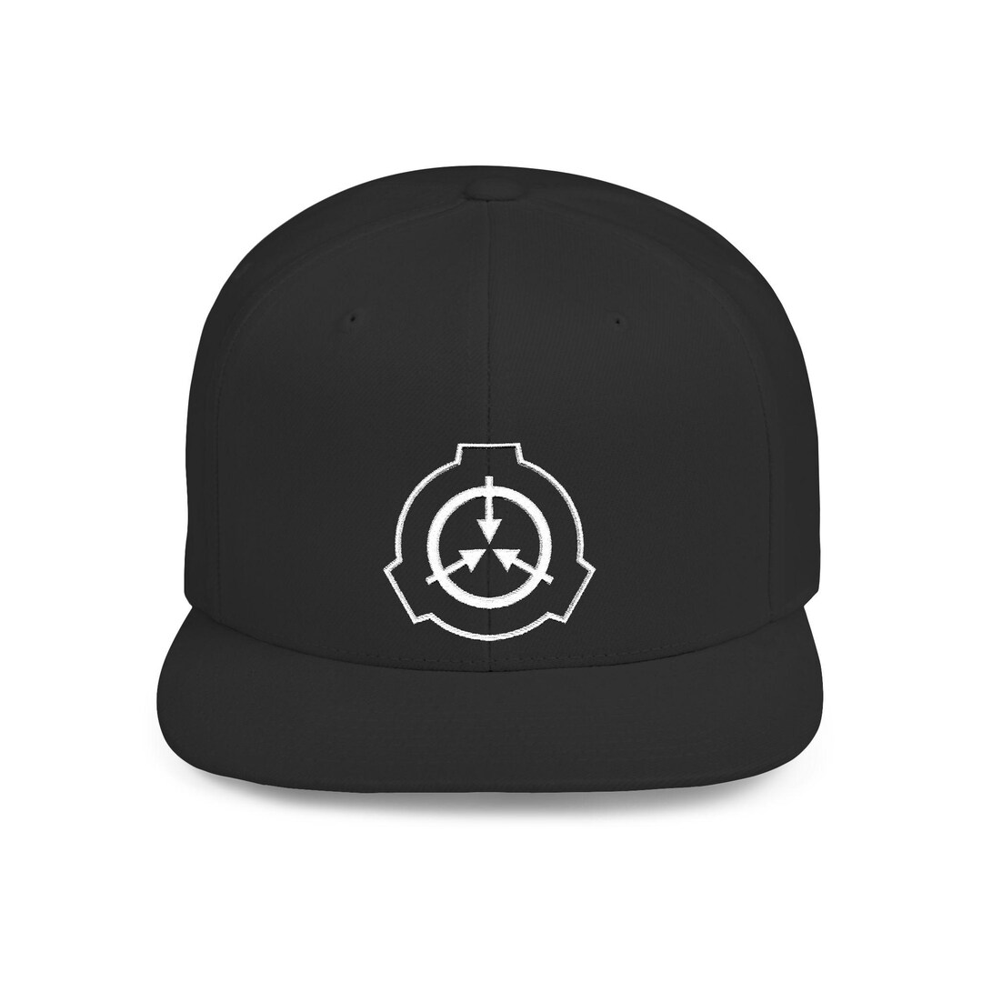SCP Foundation Flat Bill Snapback Hat, Perfect Gift for Gamers ...