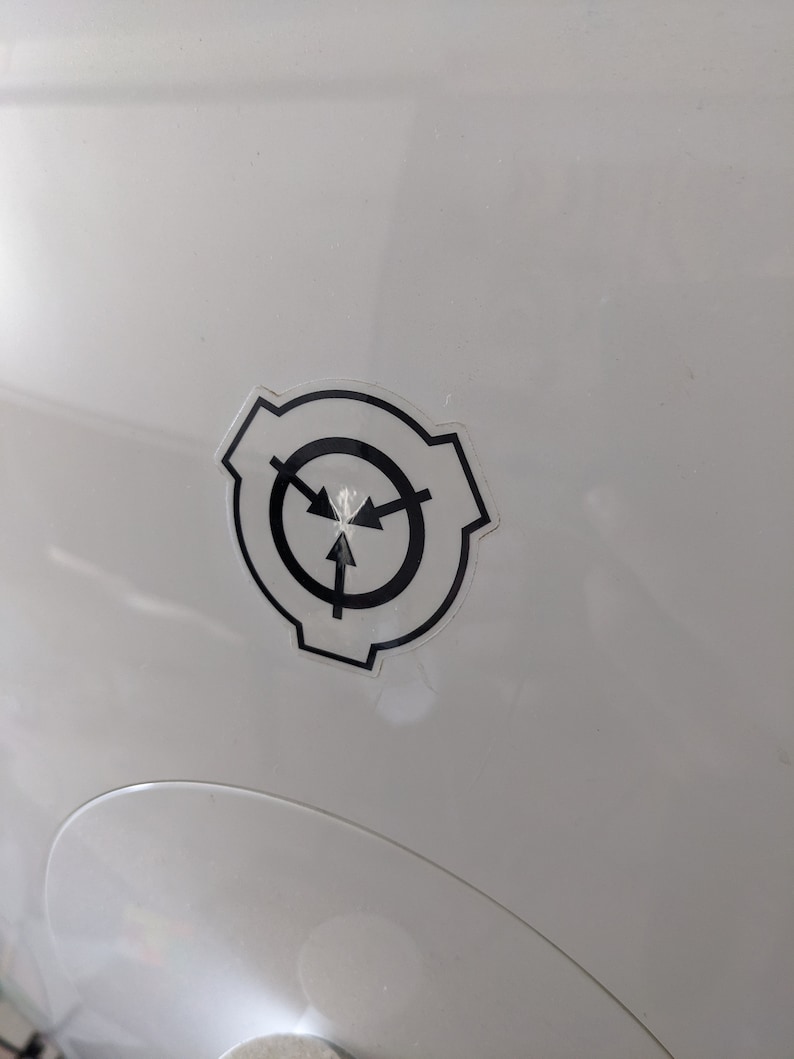 SCP Logo, 2 Inch Black on Transparent Bg, Die-cut Vinyl Sticker - Etsy