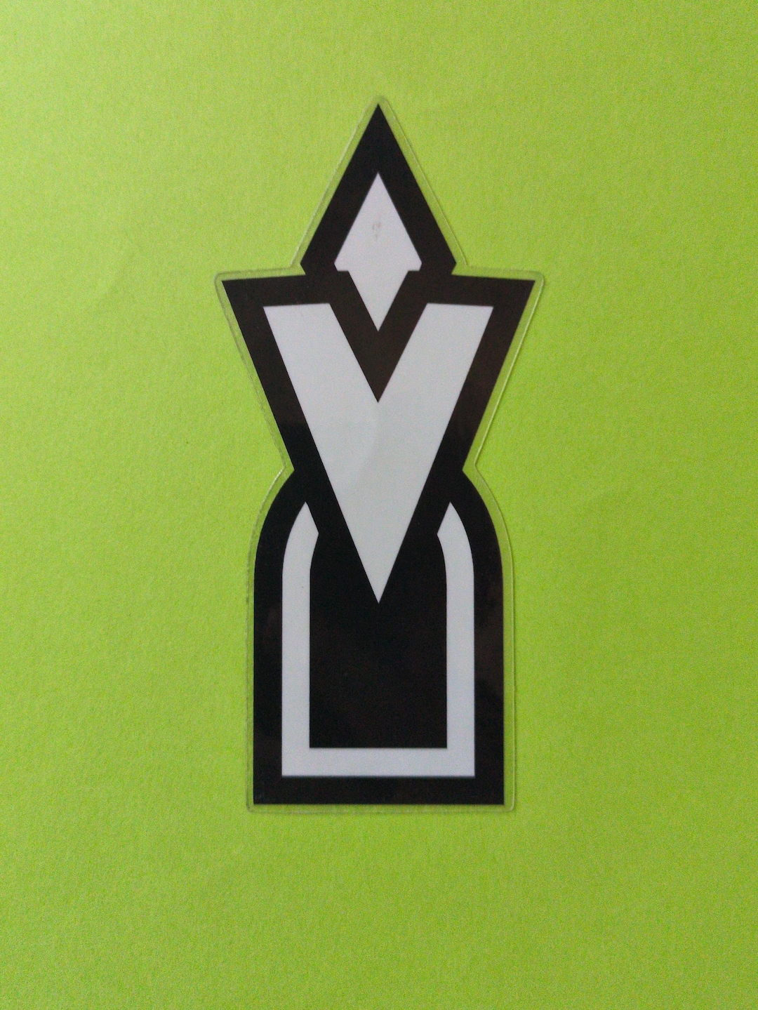 Skyrim Quest Marker Door Sticker, 5 Inch Black on White Bg Transparent ...