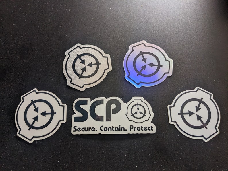 SCP Foundation, Stickers Sampler (10pcs) - Etsy