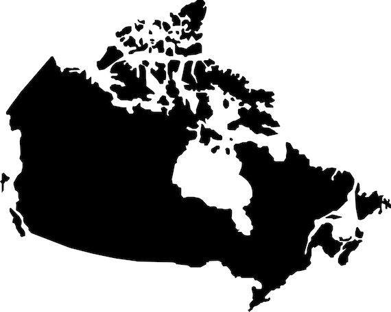 Simple Map Of Canada Provinces