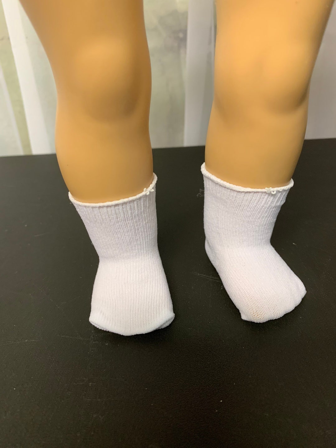 18 Inch Doll Socks for American Girl Doll White Socks for 18 Inch Doll ...