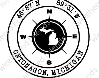 Compass Digital Svg - Etsy