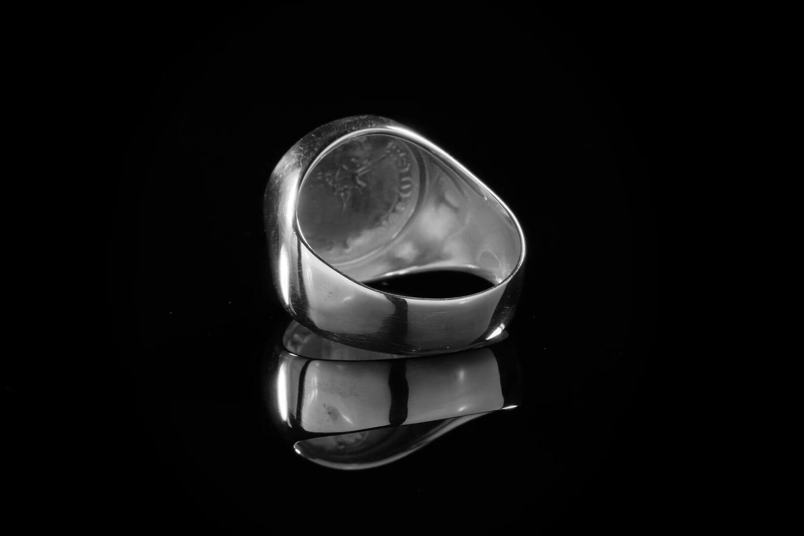 Silver Ring cecco With Small Florin fiorino - Etsy