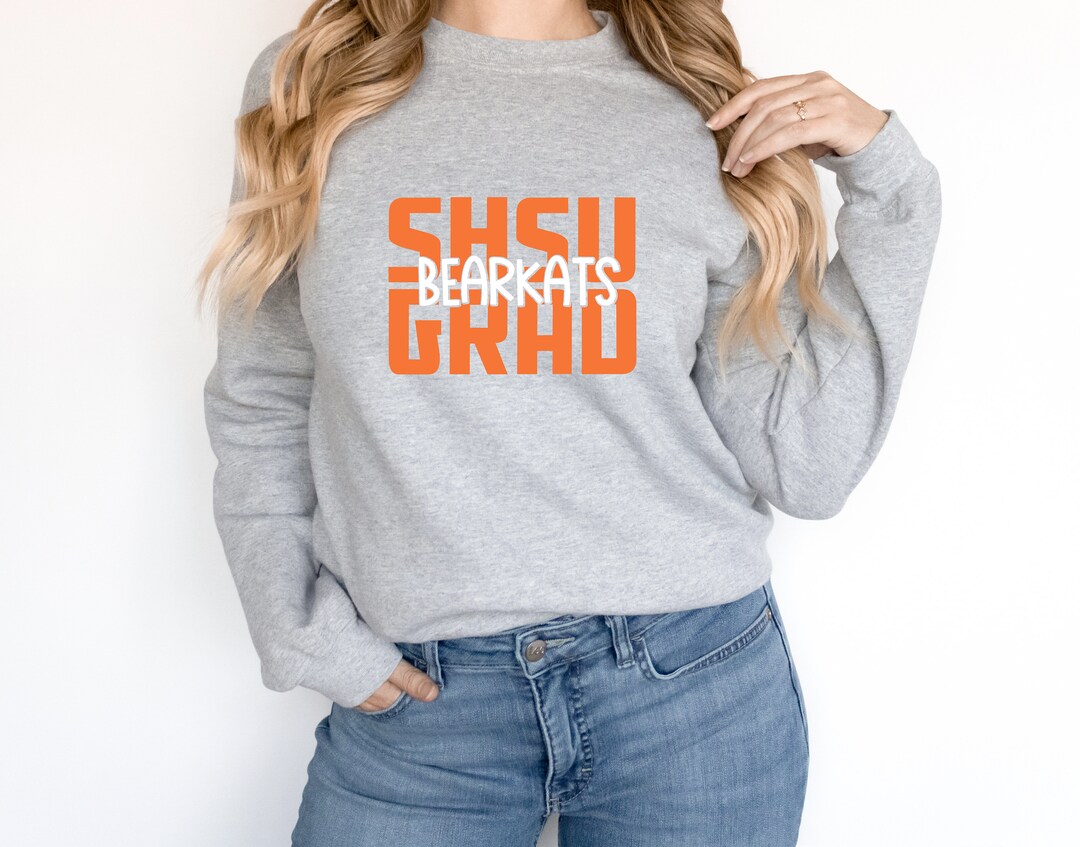 SHSU Grad Bearkats, Sam Houston Grad Sweatshirt, SHSU Shirt, Sam ...