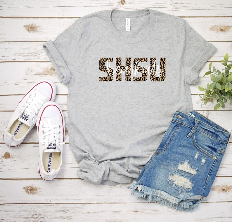 SHSU Bearkats Leopard, Sam Houston, SHSU Shirt, Sam Houston Shirt ...