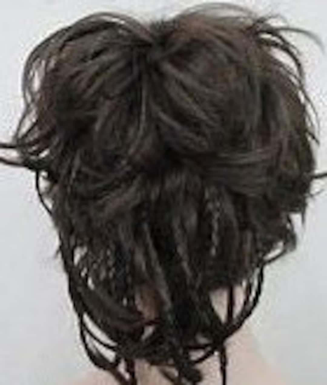 Clip on Hair Piece With Long Micro Braids in YOUR COLOR CHOICE - Etsy