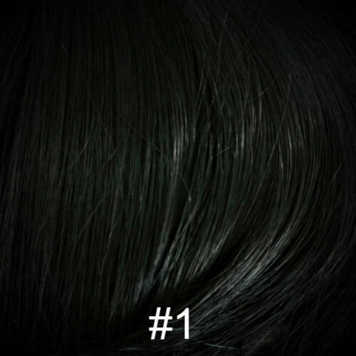 Clip on Hair Piece With Long Micro Braids in YOUR CHOICE of BLACK ...