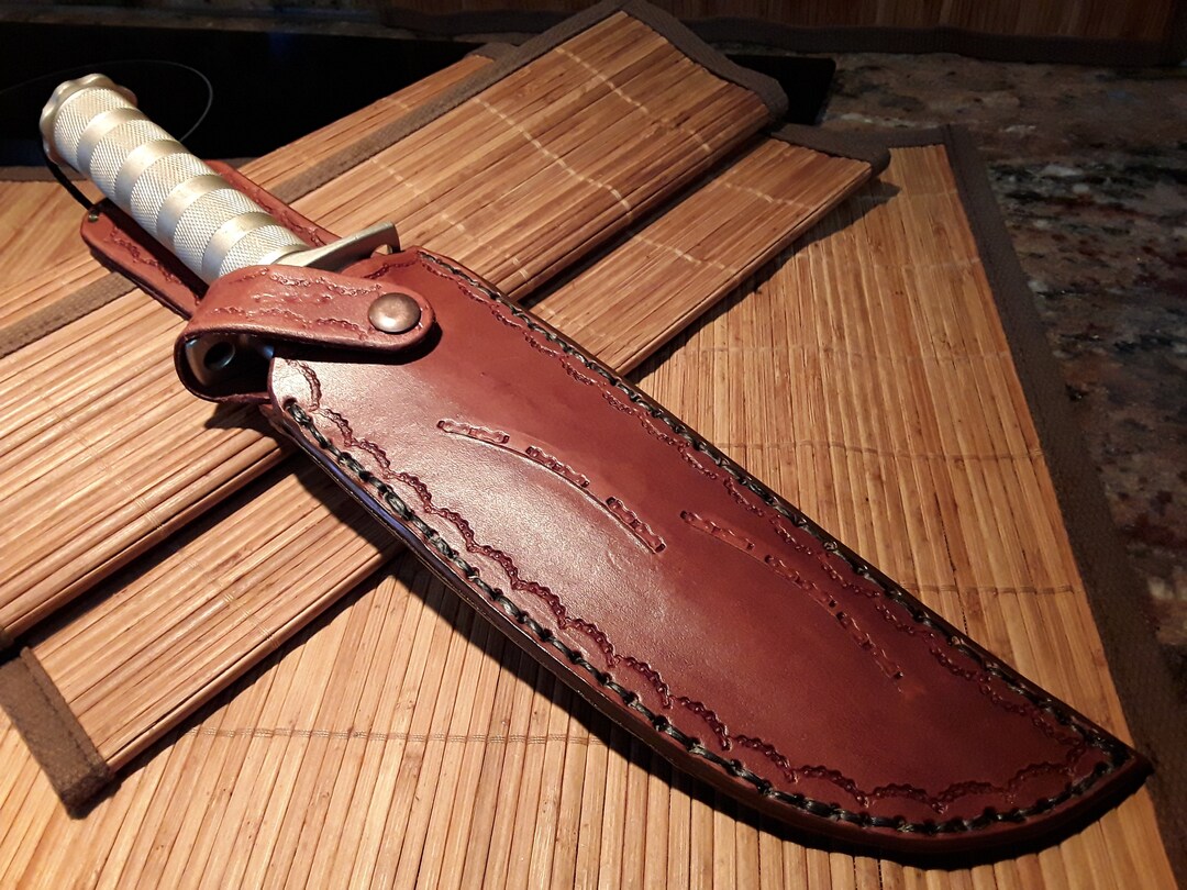 Fixed Blade Knife Leather Sheath - Etsy