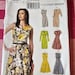 Vail Dress PDF Sewing Pattern, US Sizes 0 - 32, A-line Dress Pattern ...