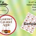 Candy Gourmet Candy Apple Labels Instant Download CARAMEL - Etsy