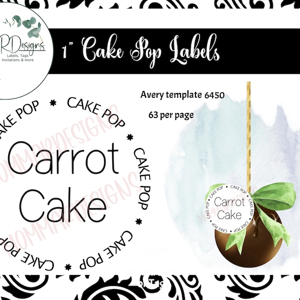 Cake Pops Favors - Etsy