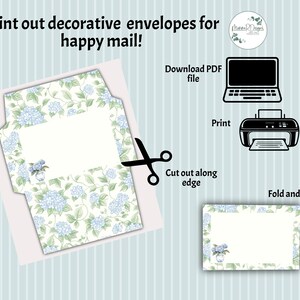 Printable Valentine LOVE Envelope, Happy Mail or Penpal Mail Custom ...