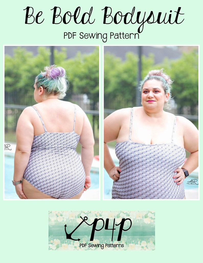 Be Bold Bodysuit | PDF Sewing Pattern, Adult Sizes XXS - Plus 5X - Etsy