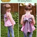 Sweet Bow Dress | PDF Sewing Pattern, Youth Sizes 3M - 14 - Etsy