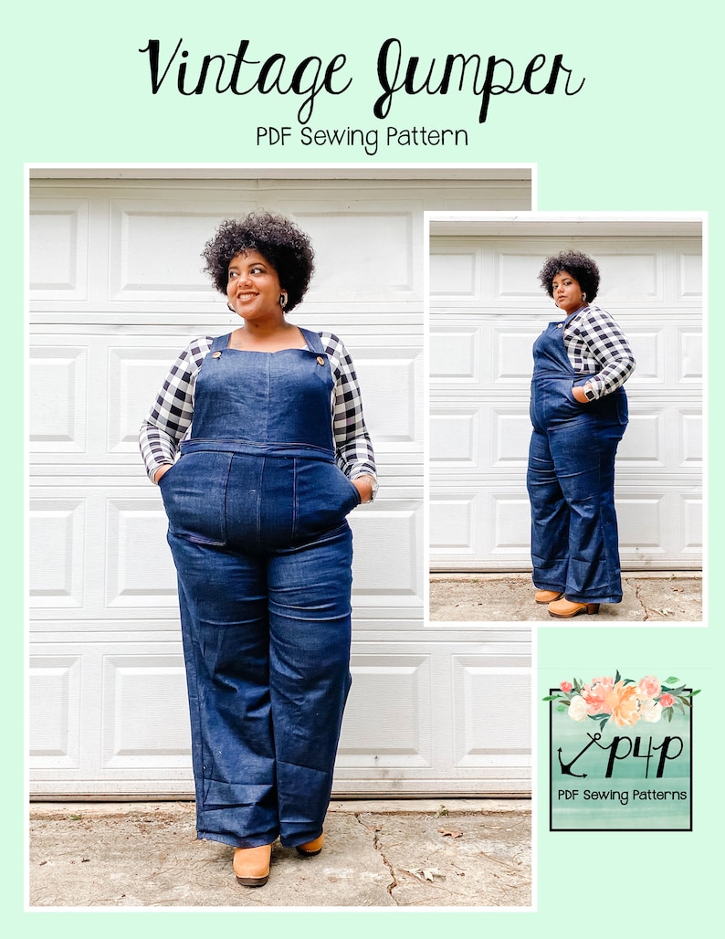 Vintage Jumper | PDF Sewing Pattern, Adult Sizes XXS - Plus 5X - Etsy