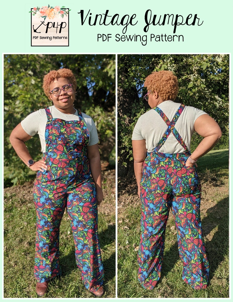 Vintage Jumper | PDF Sewing Pattern, Adult Sizes XXS - Plus 5X - Etsy