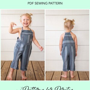 Breezy Overalls - Youth | PDF Sewing Pattern, Youth Sizes 3M - 14 - Etsy