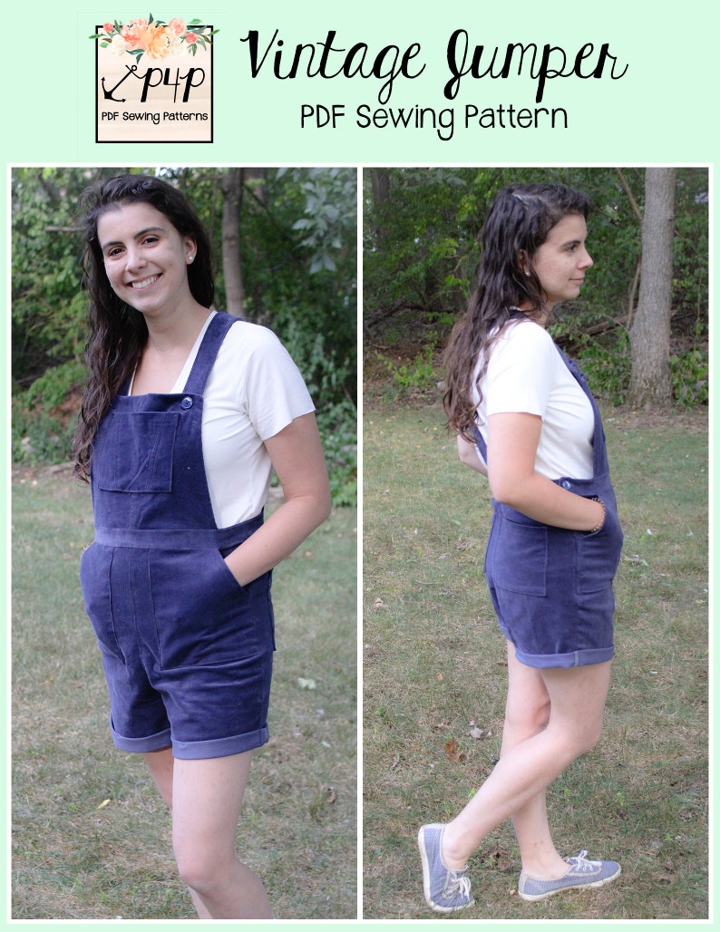 Vintage Jumper | PDF Sewing Pattern, Adult Sizes XXS - Plus 5X - Etsy
