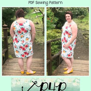 Boundless Knit Dress | PDF Sewing Pattern, Adult Sizes XXS - Plus 3X - Etsy