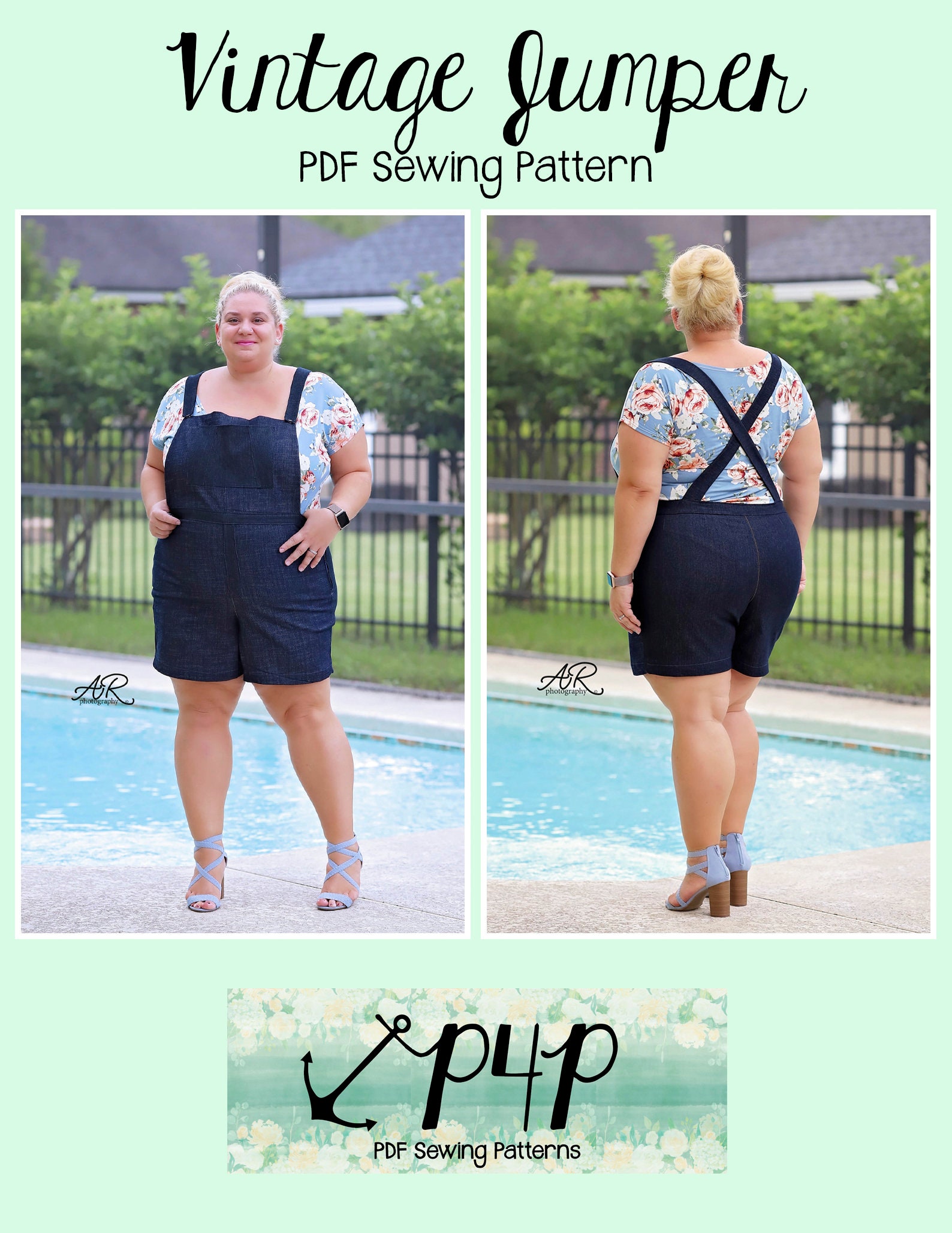 Vintage Jumper | PDF Sewing Pattern, Adult Sizes XXS - Plus 5X - Etsy