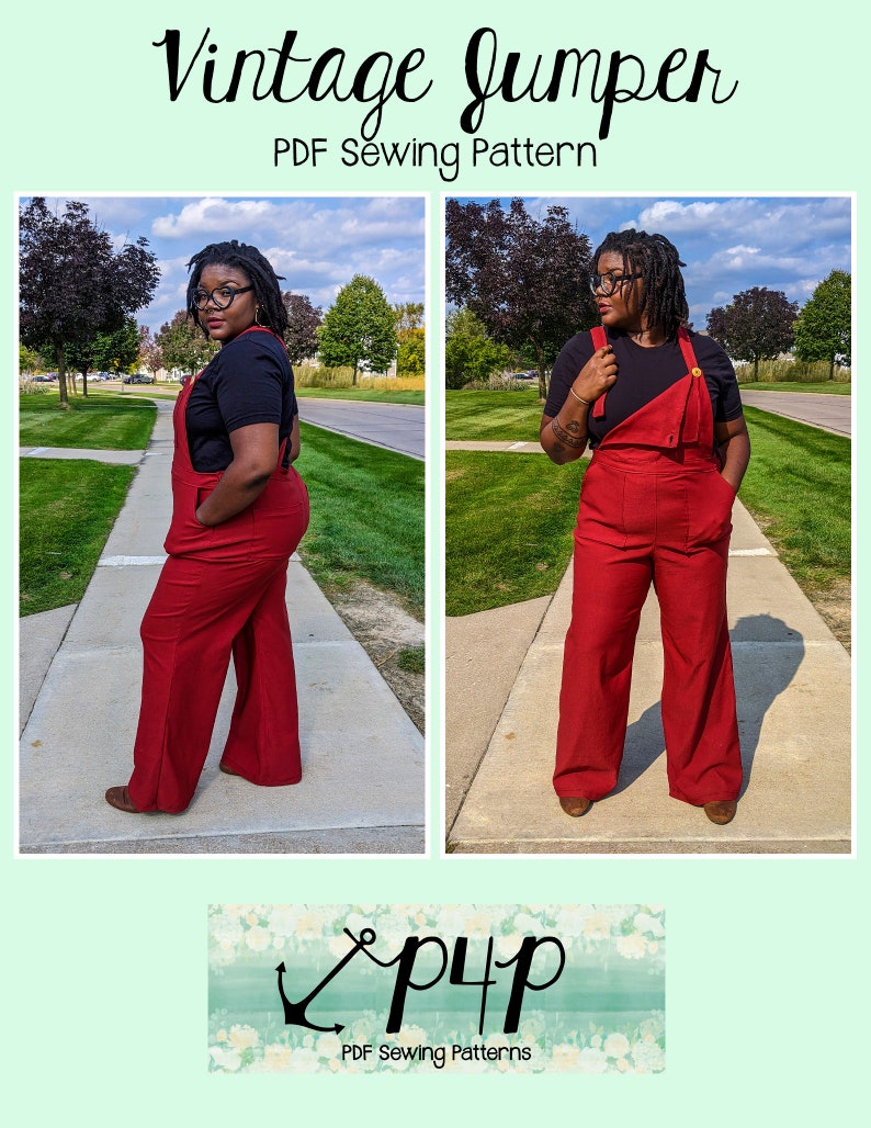 Vintage Jumper | PDF Sewing Pattern, Adult Sizes XXS - Plus 5X - Etsy