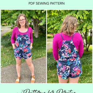 Breezy Overalls | PDF Sewing Pattern, Adult Sizes XXS - Plus 5X - Etsy