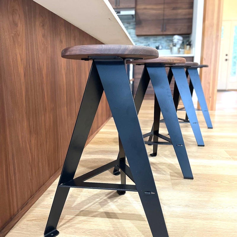 Rustic Wood Stool 3 Leg - Etsy