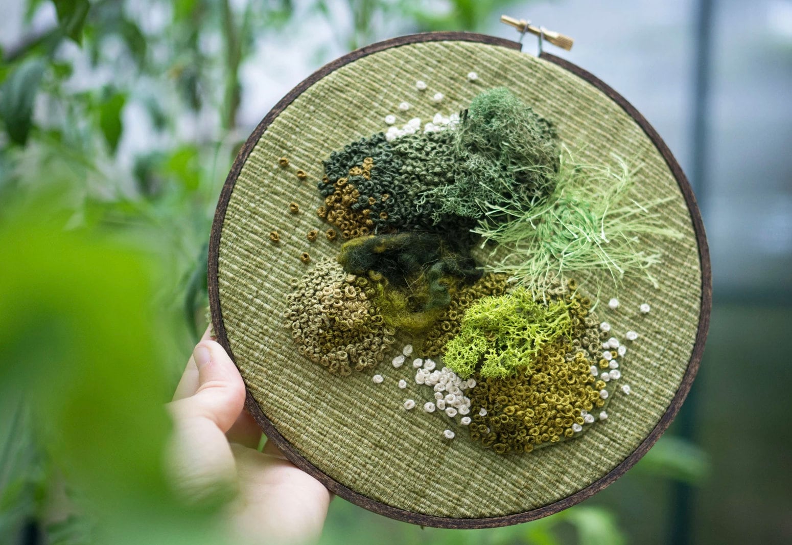How to Make a Moss Embroidery Tutorial Video - Etsy