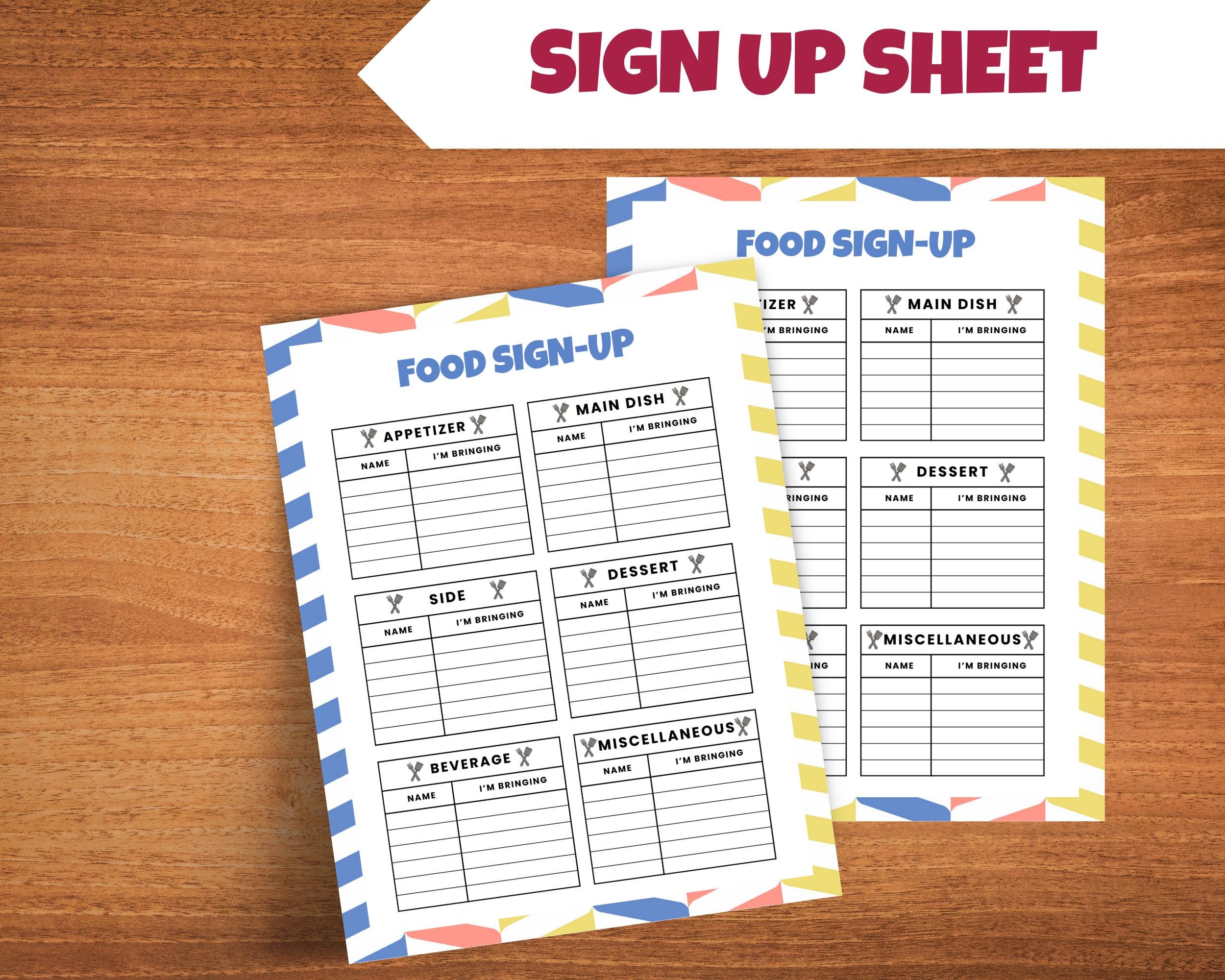 Editable Food Contest Kit – Printable Ballots & Scorecards (instant ...