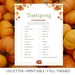 Thanksgiving Scavenger Hunt Printable, Thanksgiving Game, Family Game ...