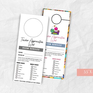 Teacher Appreciation Door Hanger Printable, Teacher Door, Teacher ...