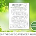 Earth Day Scavenger Hunt Activity Printable, Classroom Activities ...