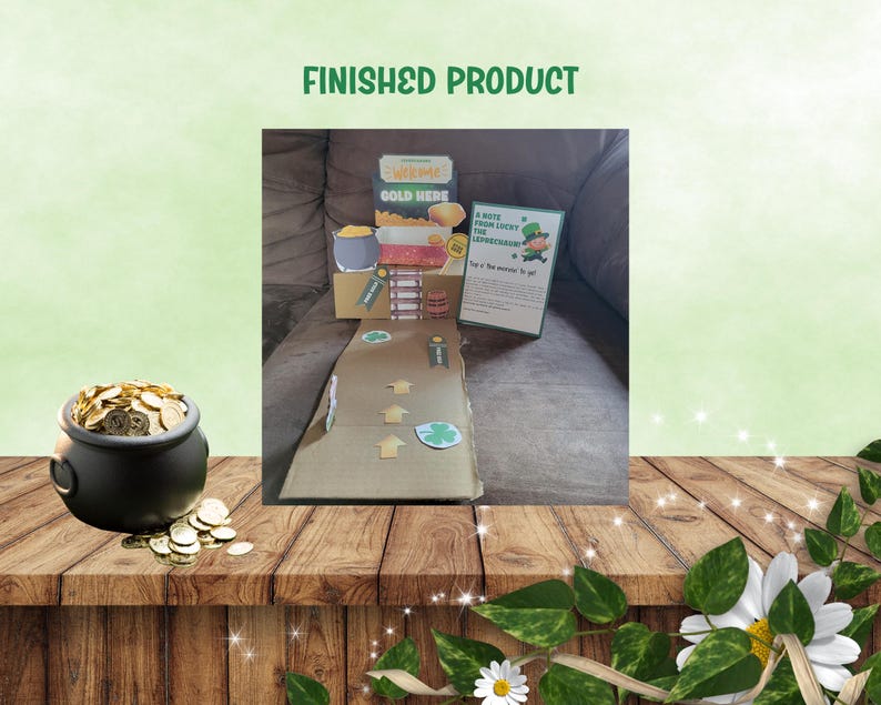 Leprechaun Trap Kit Printable, Leprechaun Letter, St. Patrick's Day ...