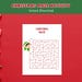 Christmas Maze Printable, Classroom Activity, Christmas Fun Game - Etsy