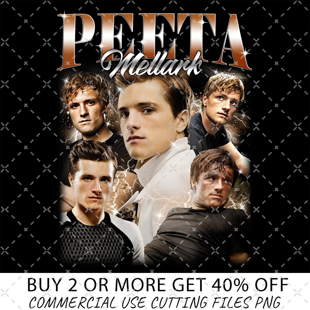 Peeta Mellark Vintage Unisex PNG, Limited Peeta Mellark Vintage Digital ...