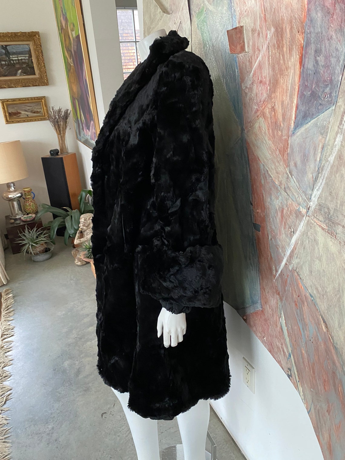 Vintage I.J. Fox Black Persian Lamb & Mink Fur Womens Jacket - Etsy Canada