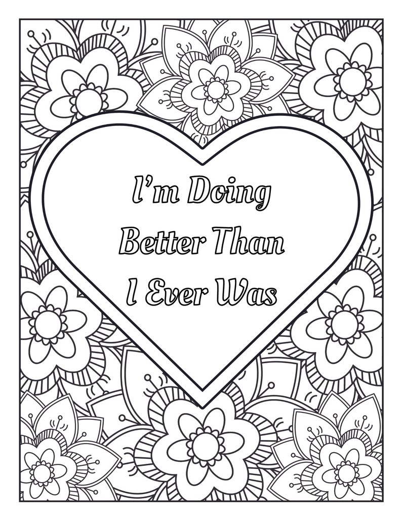 Taylor Swift Lyric Coloring Pages - Etsy