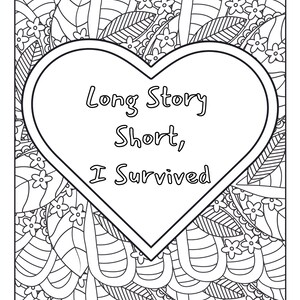 Taylor Swift Lyric Coloring Pages - Etsy